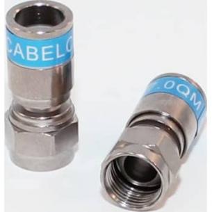 F-connector compression F-56-CX3 7,0 QM, kort 0987119001